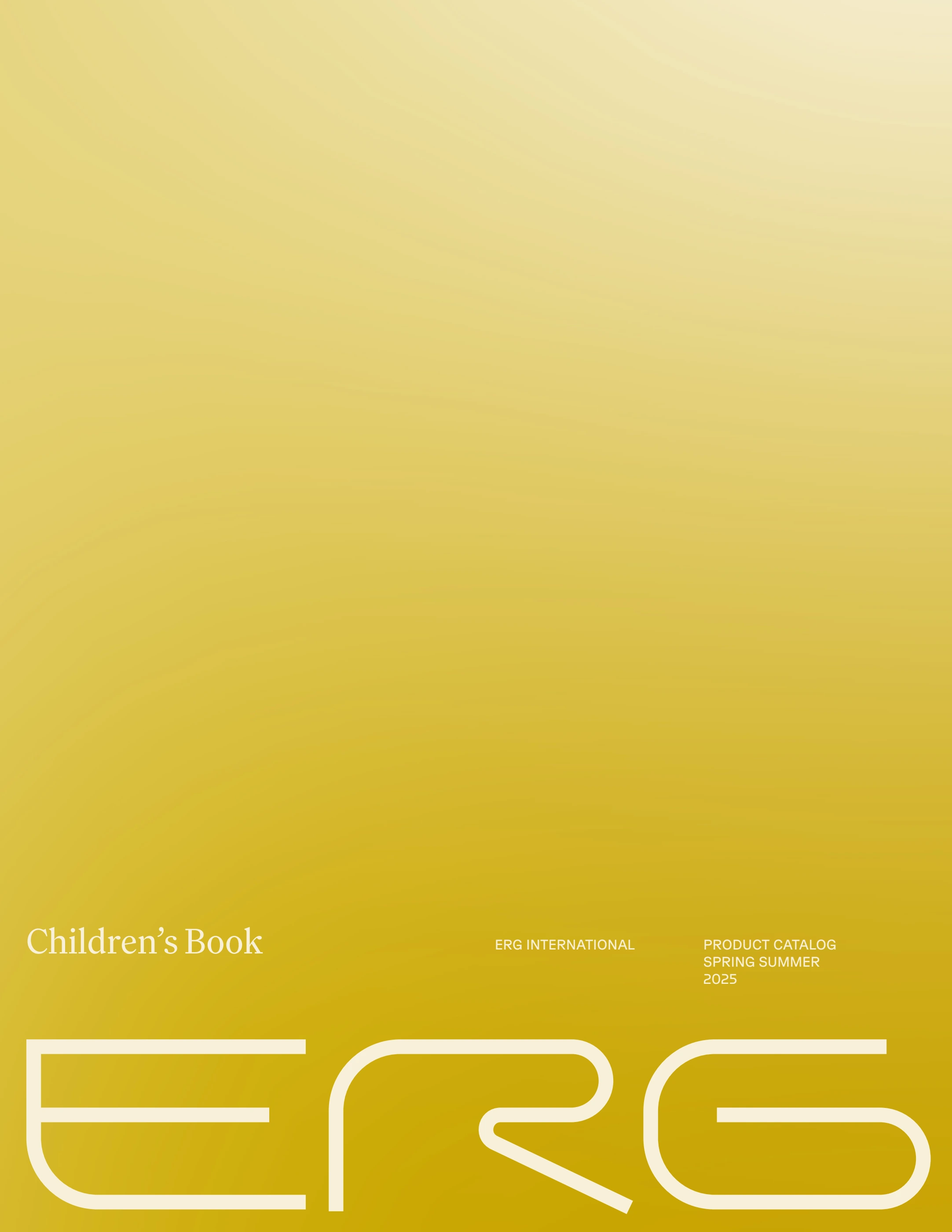 ERG Children's Book 2025 New Brand